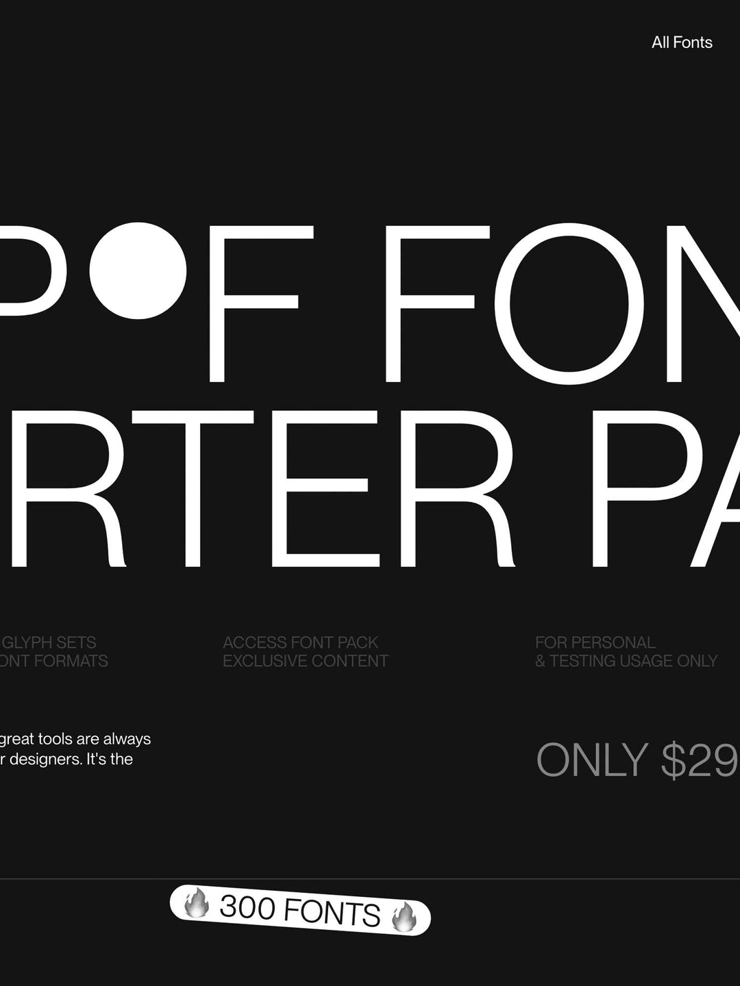 Pangram Pangram Font Starter Pack – Staple