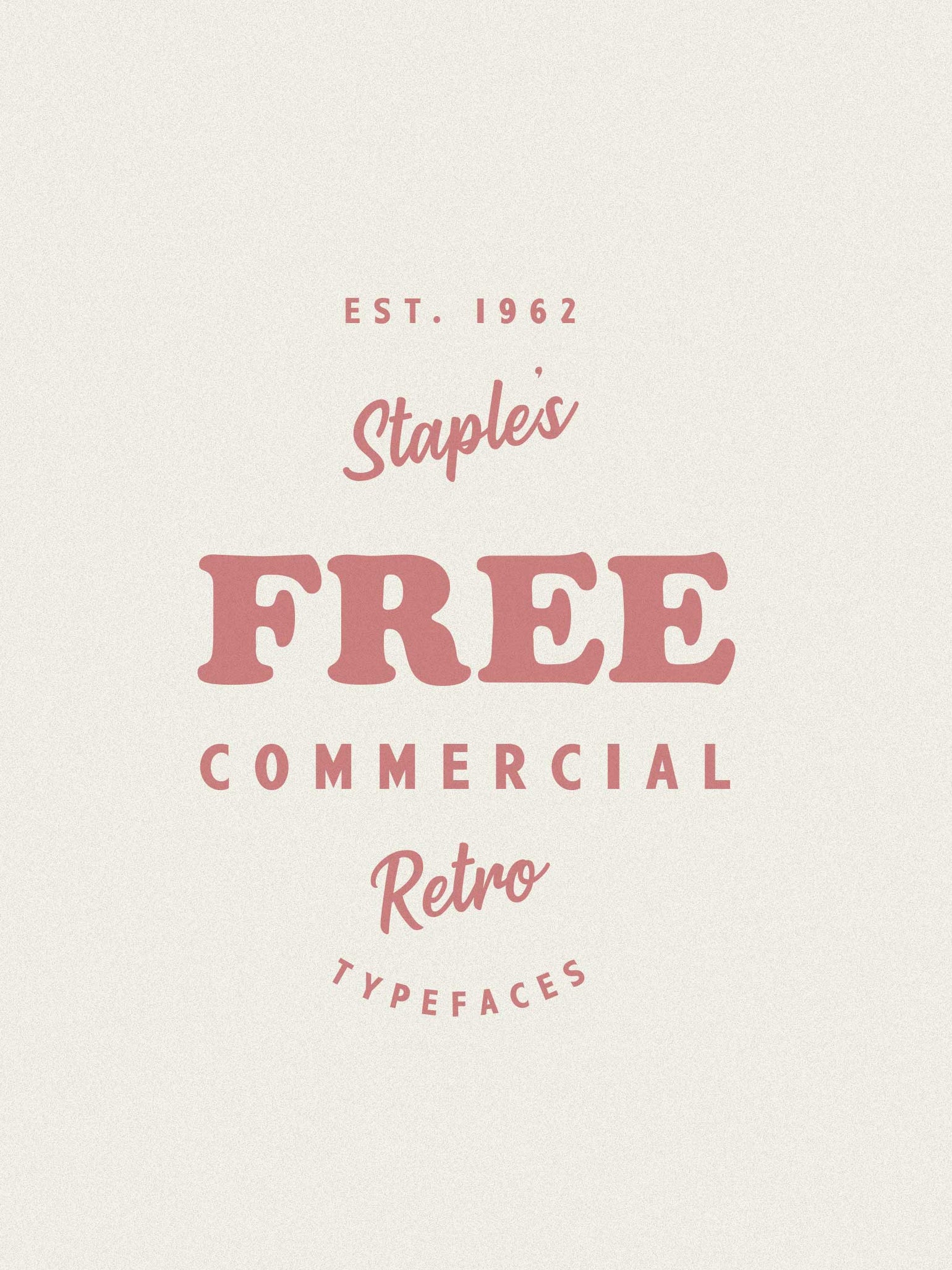 Our Favourite Free Commercial Retro Fonts – Staple